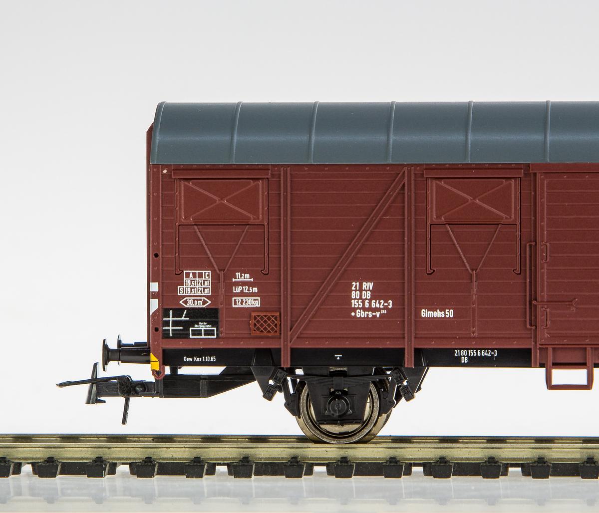 Memoba - Produktdetail Roco ro75953 DB Gedeckter Güterwagen Gbrs, Epoche IV