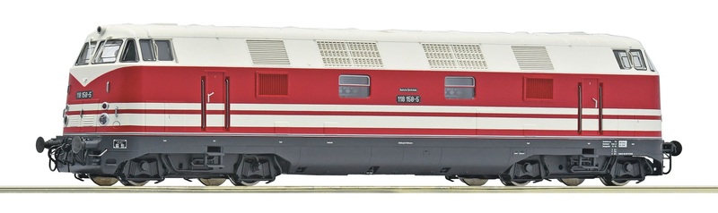 Memoba - Produktdetail ROCO RO7310085 Diesellok BR 118 DR DC-Snd ...